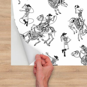 Cowboy Wall Paper, Western Skeleton, Riding, Dancing Skeleton ...