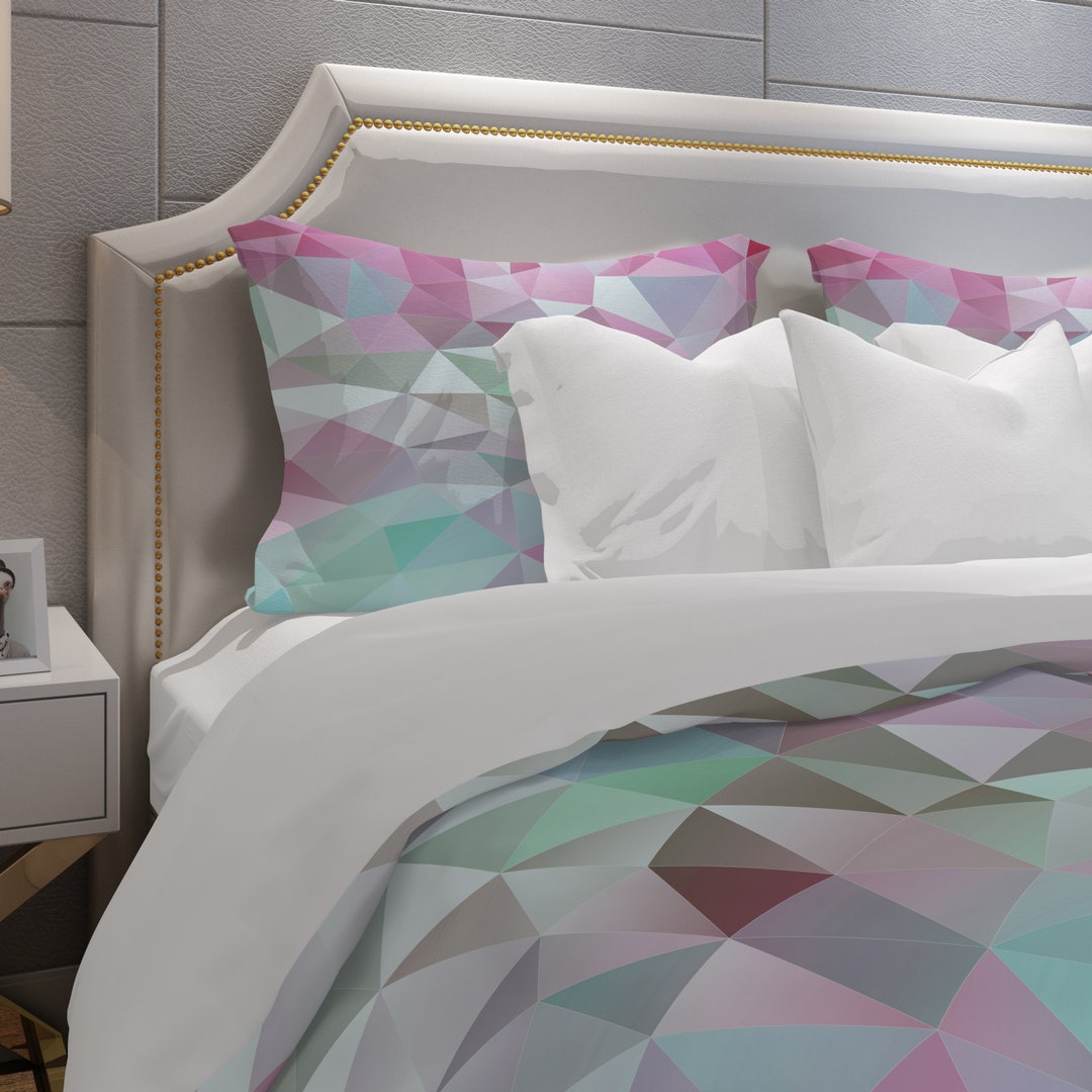 Lilac Comforter Set, Twin, Queen, King Size Bedding Set With Pillow ...