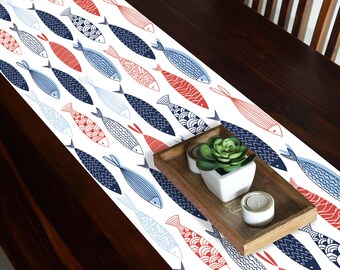 Fish Table Runner - Etsy