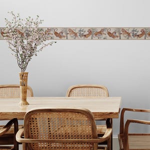 Tiger Wallpaper, Wall Border Peel and Stick, Jungle Animals Decor ...