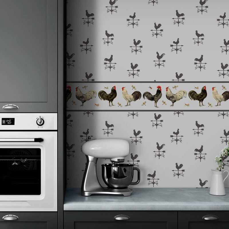 Rooster Kitchen Decor - Etsy