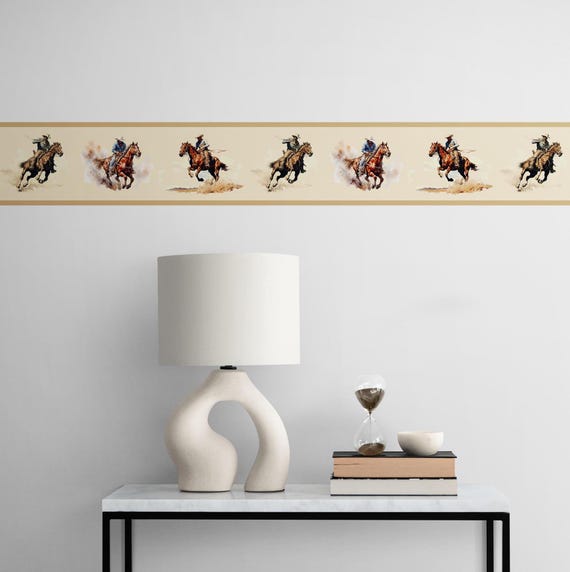Wallpaper Border Cowboys Indians Irregular Migration Starts Well