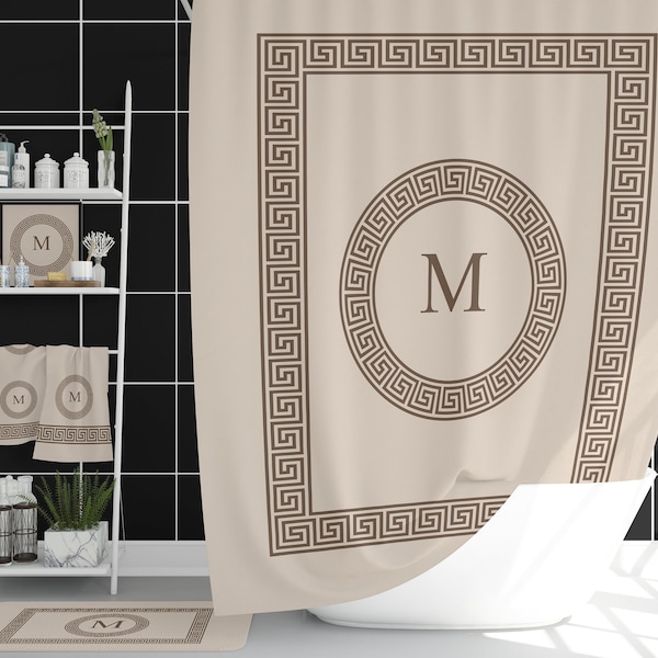 Greek Key Curtain - Etsy