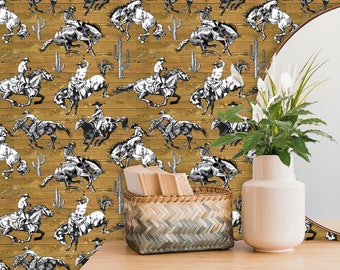 Rustic Western Wallpaper - Etsy