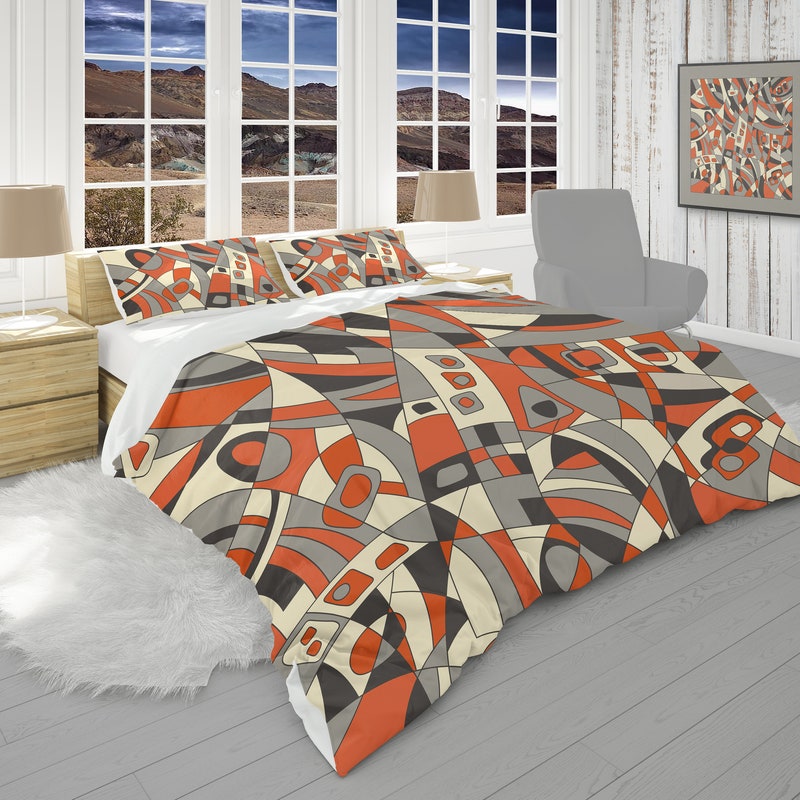 Orange Bedding - Etsy