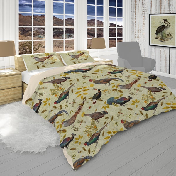 Birds Duvet - Etsy