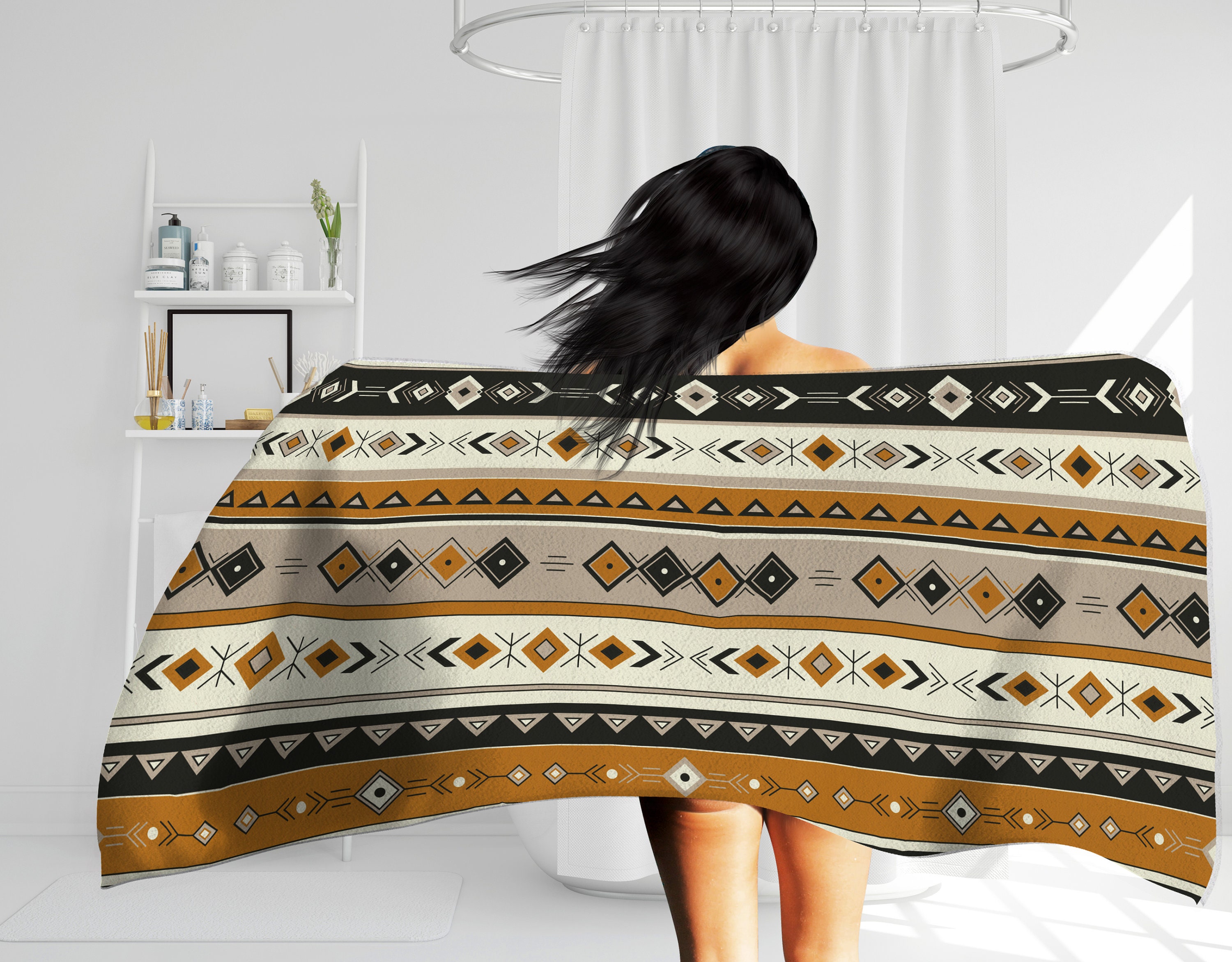 Native American Decor Bath