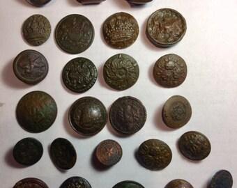 Napoleon Buttons | Etsy