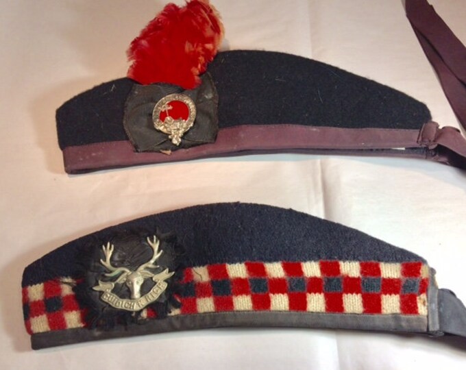 Military SCOTTISH Hats Cup and Badges WW1 Ww2cup Badges Crest - Etsy