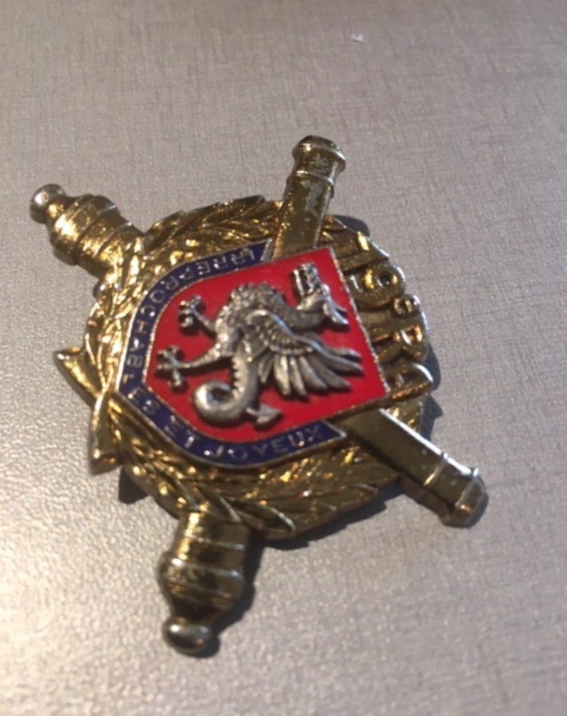 French Infantry Military Badges, Original From1910s. - Etsy