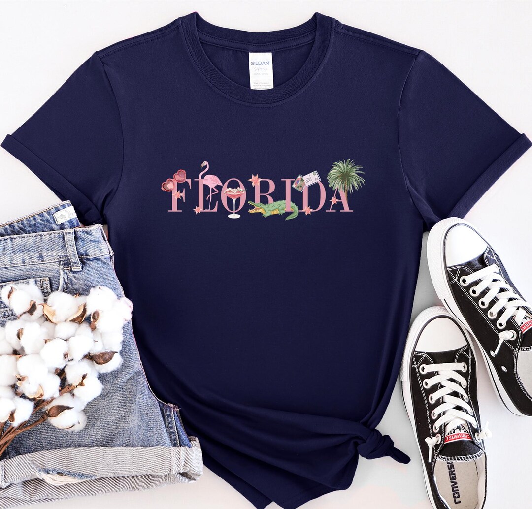 Vintage Florida Shirt, Summer Vacation Shirt, Retro Florida Shirt ...