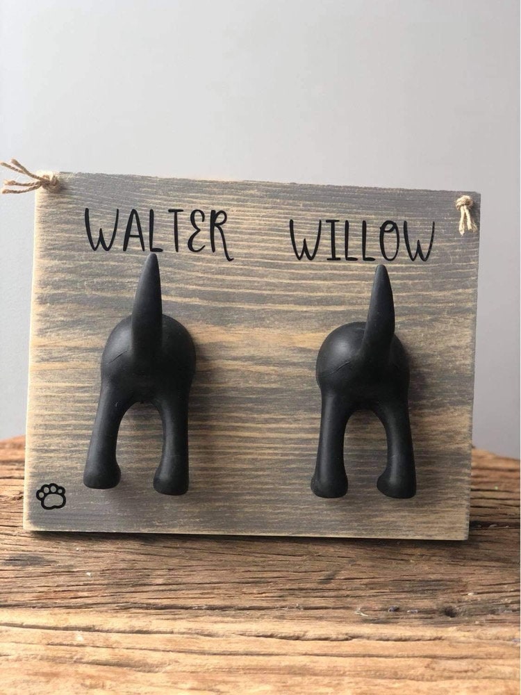 Personalised Double Dog Lead Hook Custom Dog Hook Collar | Etsy