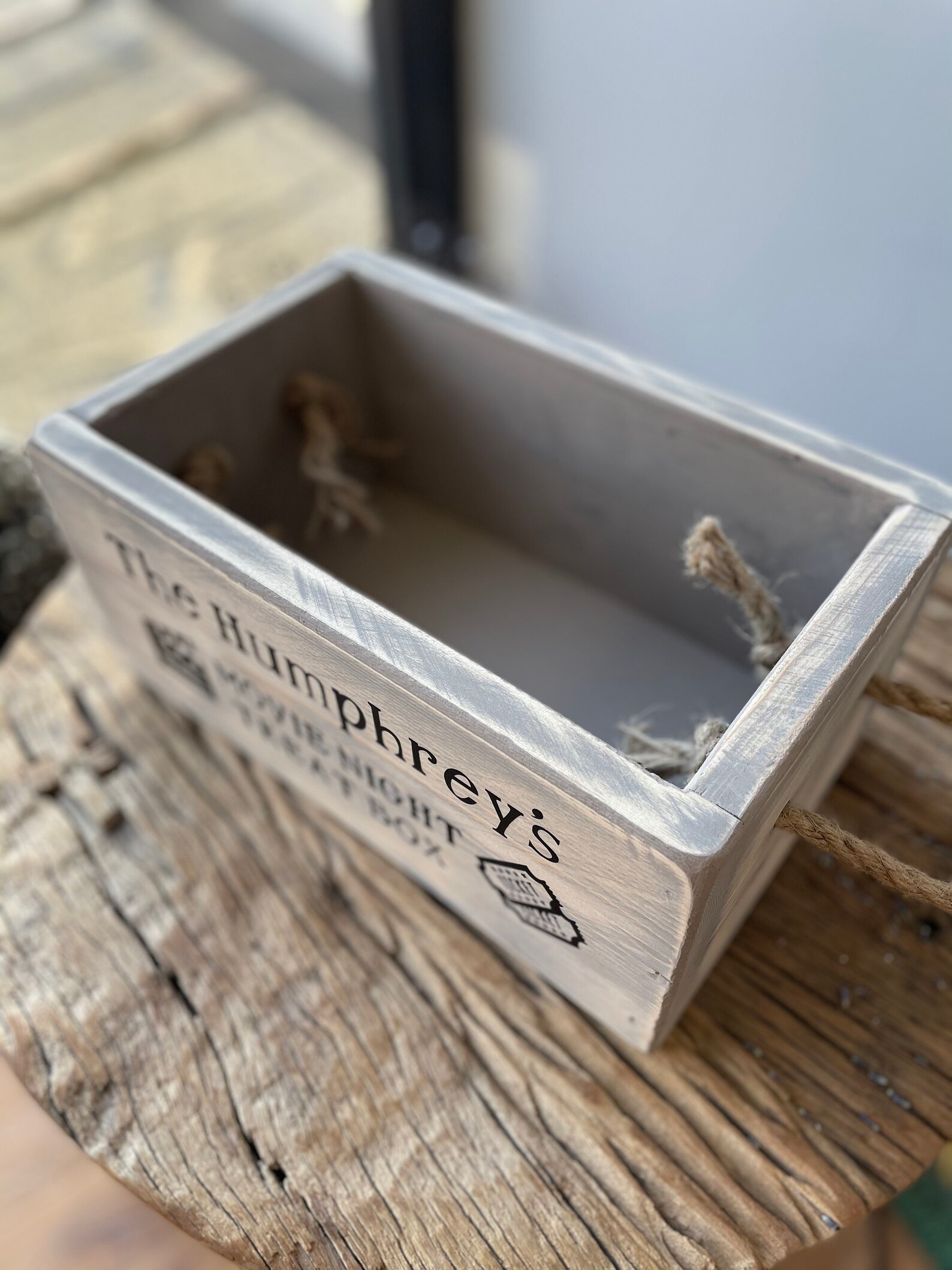 Personalised Movie Night Wood Treat Box Custom Film Night - Etsy UK