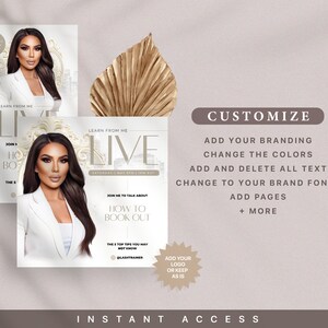 Social Media Flyer, Instagram Live Flyer, Live Promotion Flyer, Canva ...