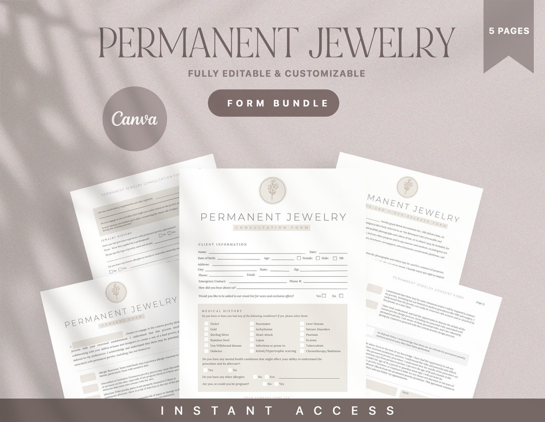 DIY Permanent Jewelry Business | Permanent Jewelry Documents ...