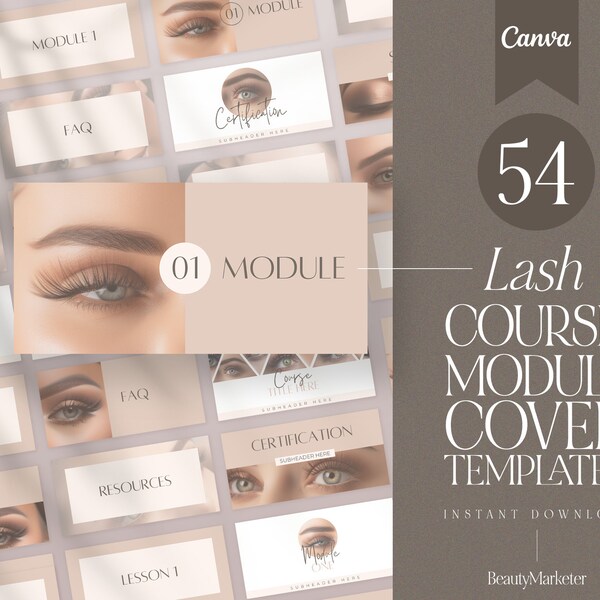 Course Module Template - Etsy