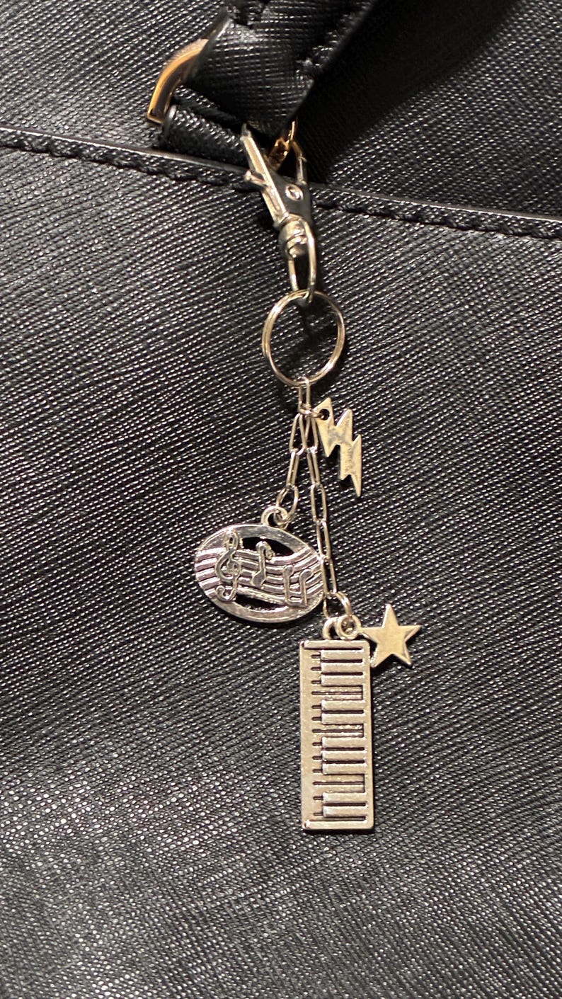 Retro Piano Keyboard Car Charm,music Teacher Gift,rearview Mirror ...