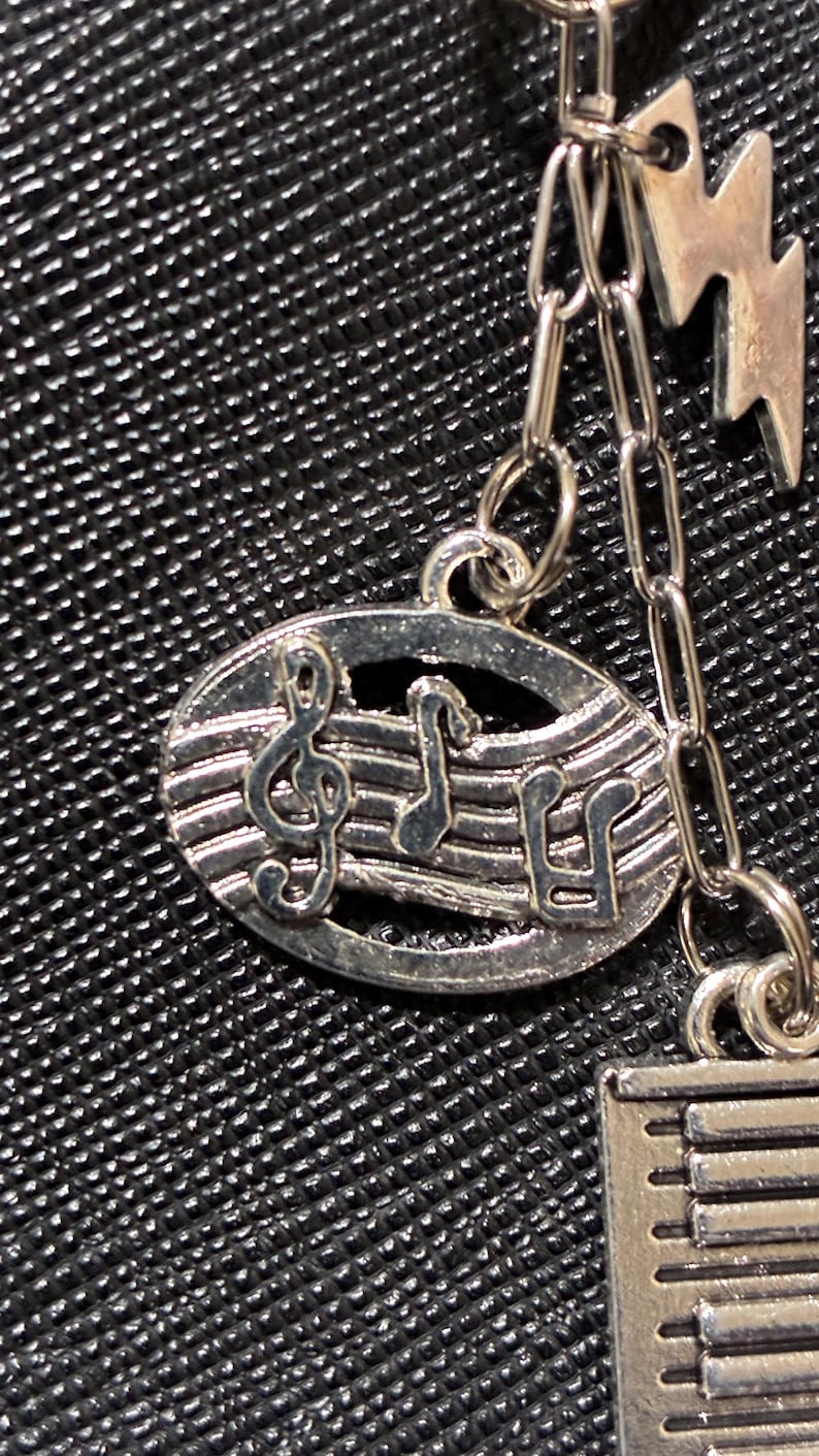 Retro Piano Keyboard Car Charm,music Teacher Gift,rearview Mirror ...