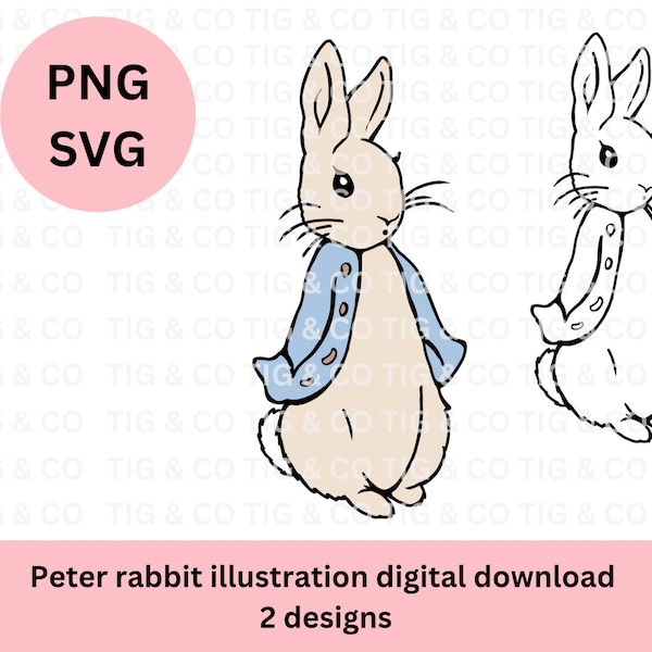 Peter Rabbit - Etsy