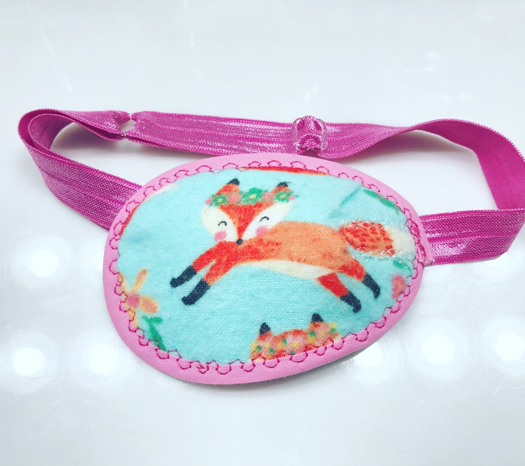 Reuseable Eye Patch With Elastic Band Red Fox option to Be - Etsy