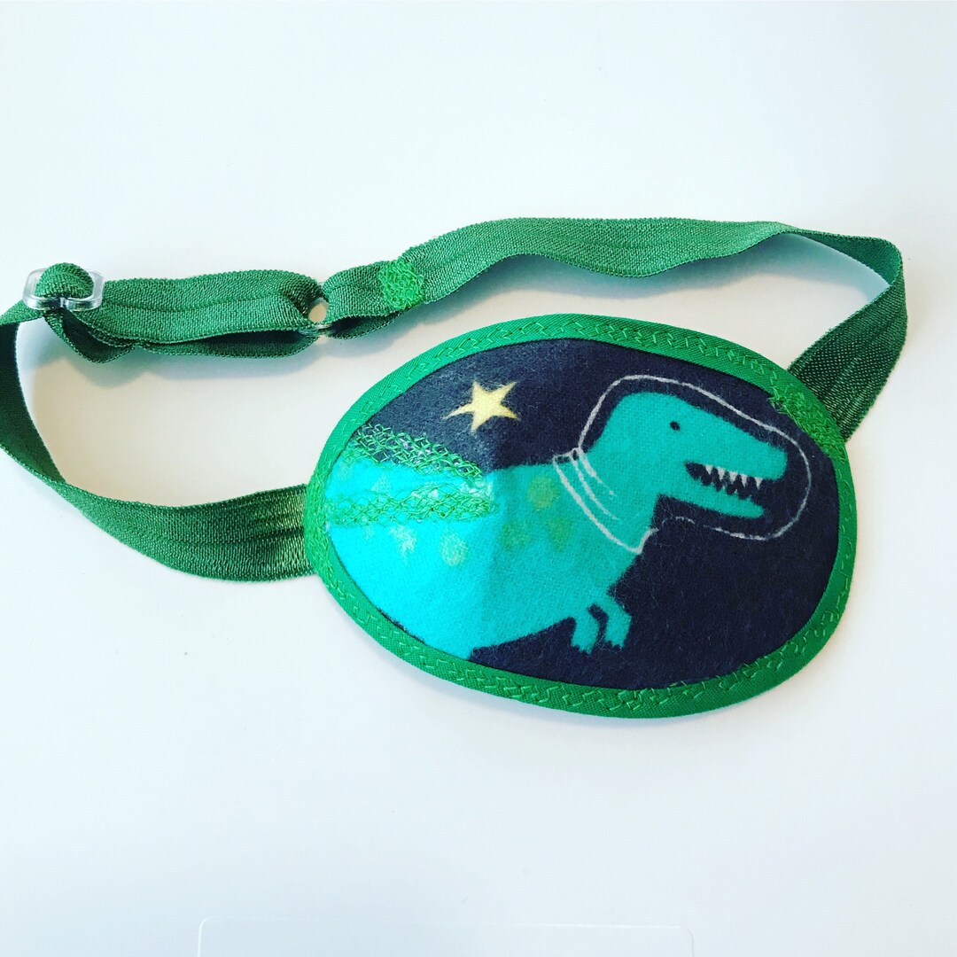 Reuseable Eye Patch With Elastic Band With DINOSAURS option - Etsy