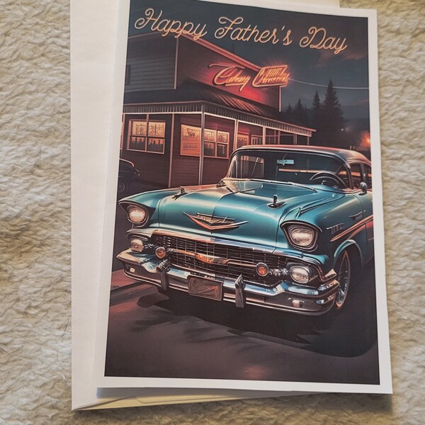 Car Greeting Cards - Etsy