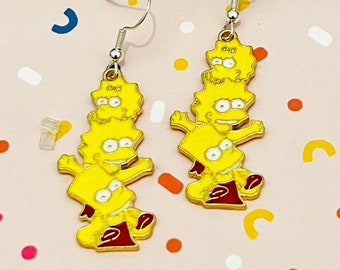 Simpsons Earrings - Etsy
