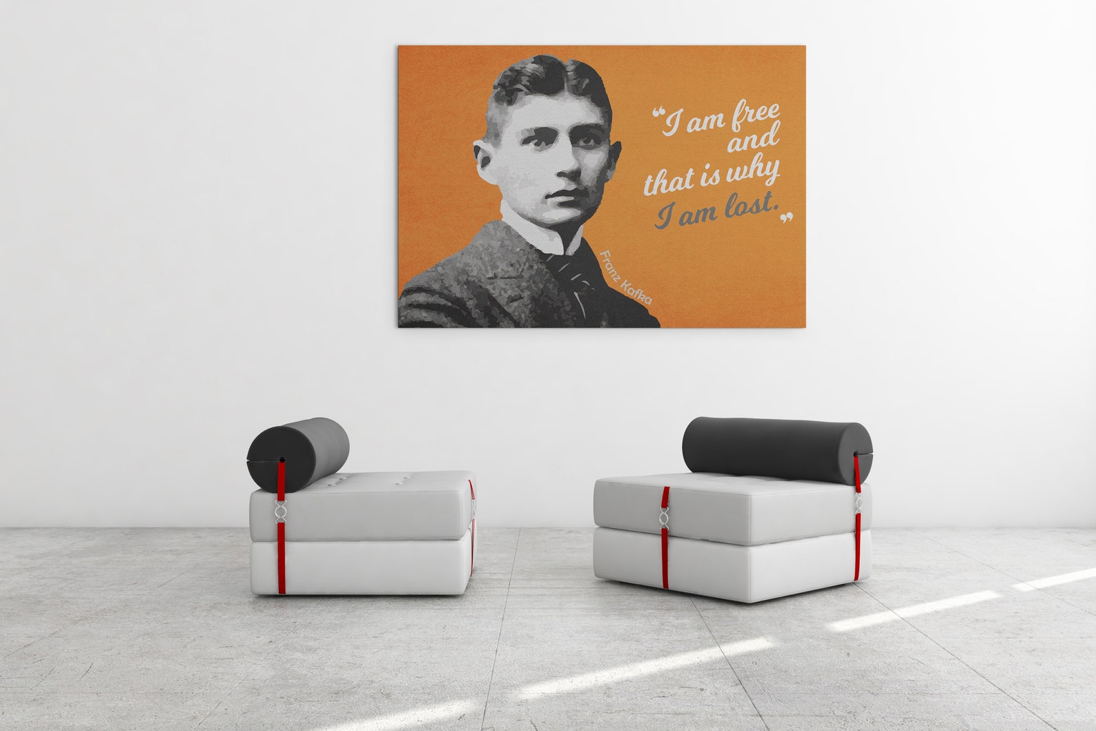 Poster Design Kafka Printable Gift Modern Print | Etsy