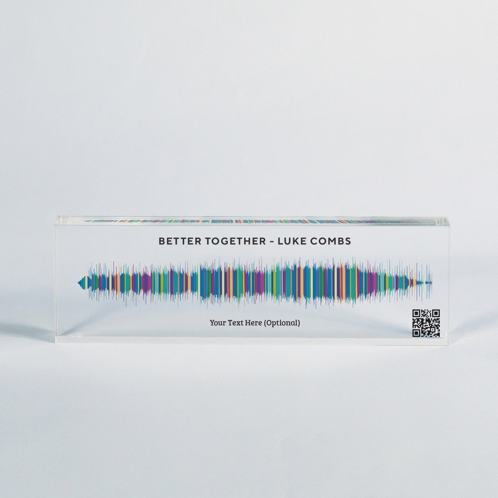 Custom Sound Wave, QR Code, Personalized Sound Wave Art, Gift for Him ...