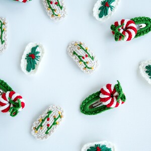 Christmas Hair Clip Christmas Candy Hair Snap Christmas Lights Hair ...