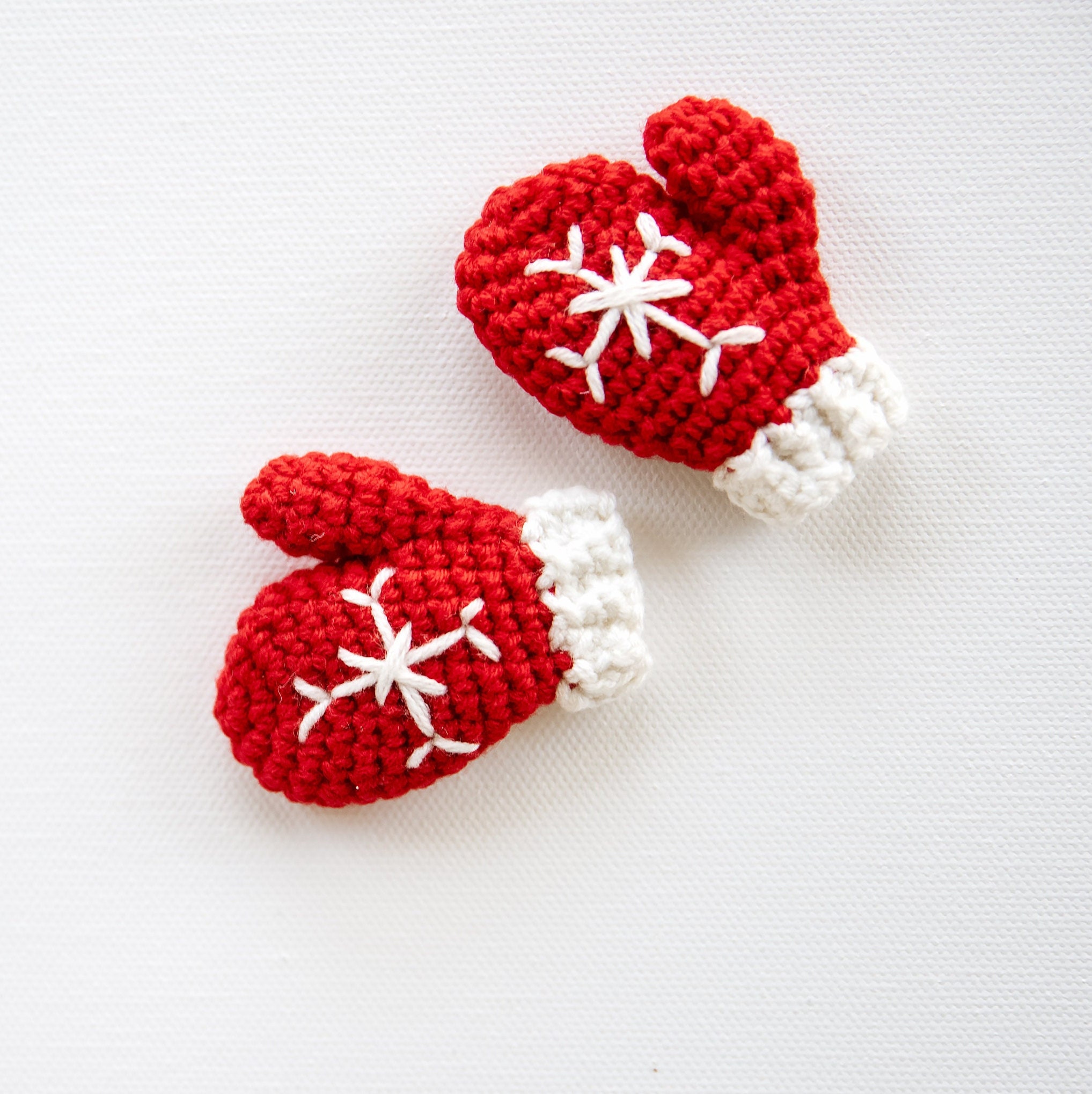 Christmas Hair Clip Christmas Mitten Hair Clip Santa Hat Hair Clip ...