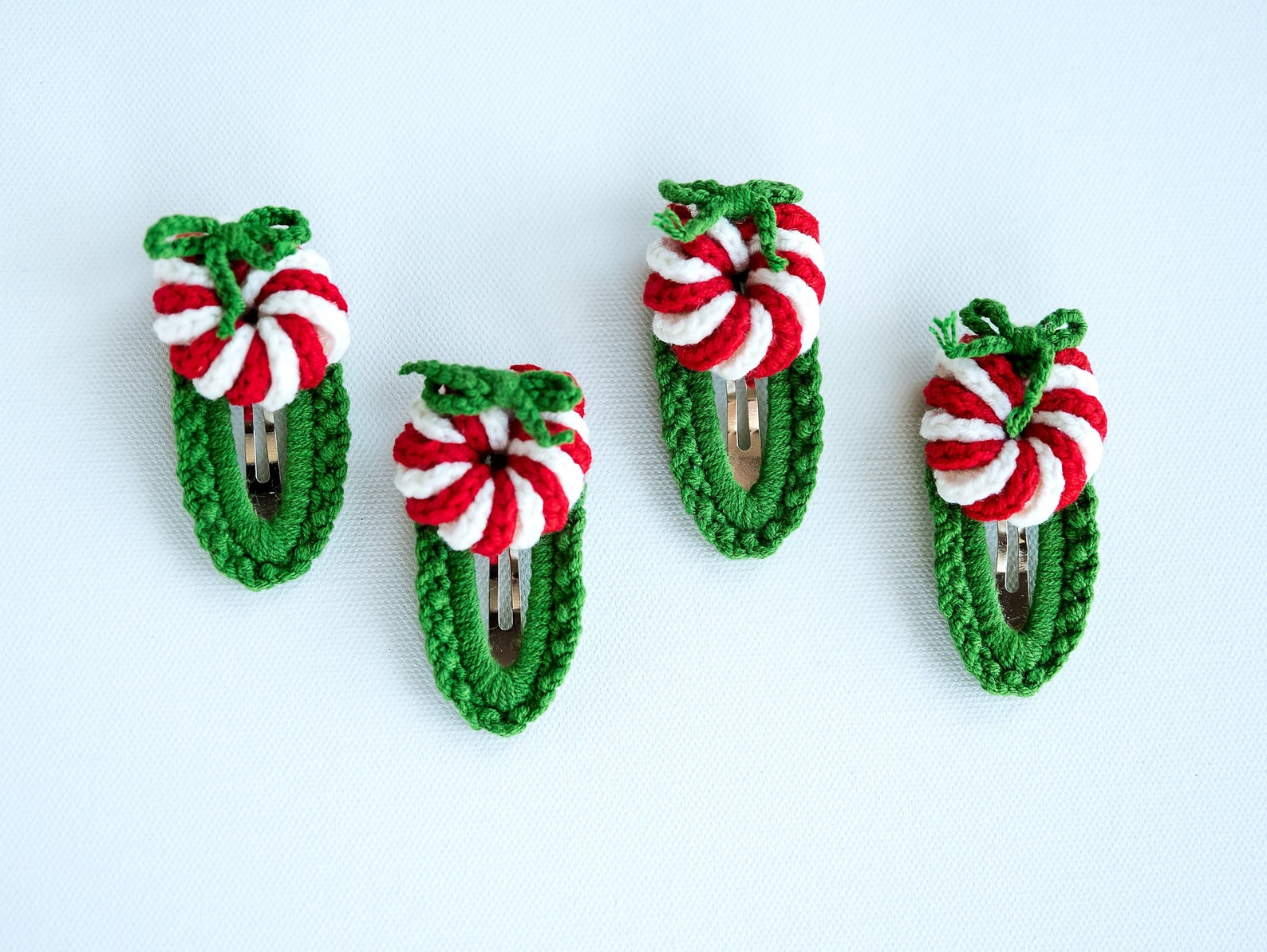 Christmas Hair Clip Christmas Candy Hair Snap Christmas Lights Hair ...