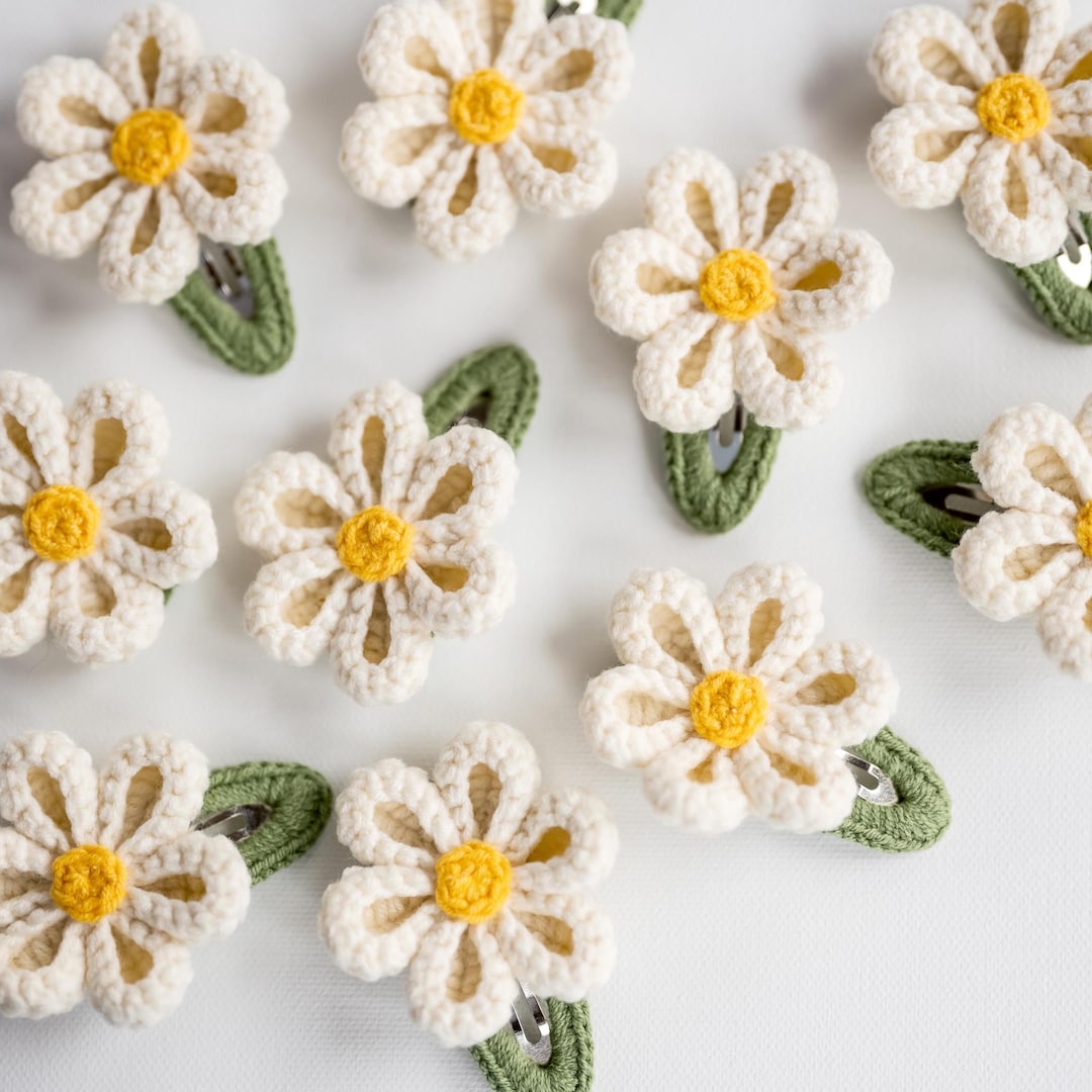 Floral Hair Clip Daisy Hair Clip Spring Clothing Accessories Daisy Hair ...