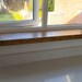 Rustic Window Sills With Front Lip & Corner Notches - Etsy