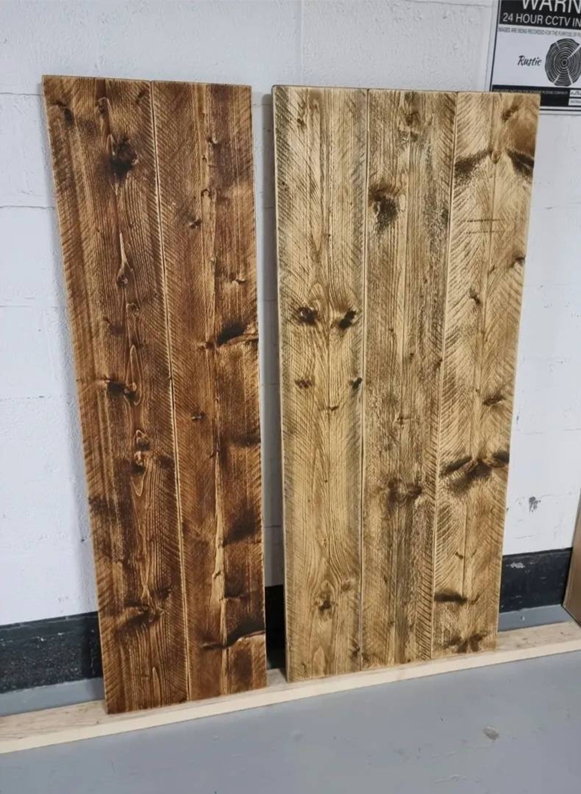 Rustic Desktop/ Tabletop| Reclaimed Wood | Scaffold Boards | Office ...