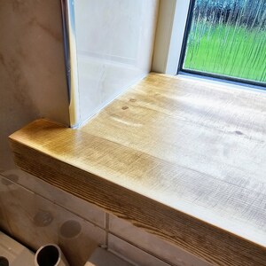 Rustic Window Sills With Front Lip & Corner Notches - Etsy