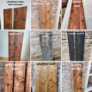 Round Coloured Rustic Tabletops 2 Thickness Options Reclaimed Wood ...
