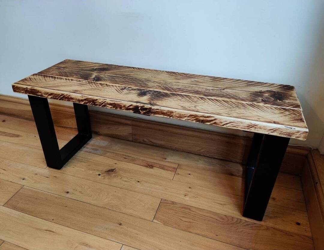 Rustic Dining Table & Bench Set one or Two Benches With | Etsy UK