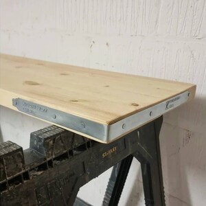 Rustic Desktop/ Tabletop| Reclaimed Wood | Scaffold Boards | Office ...