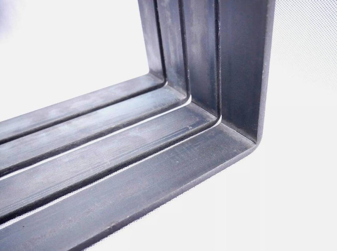 Rustic Stools With Raw Steel Box Legs - Etsy UK