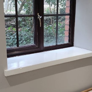 Rustic Window Sills, With Front Lip & Corner Notches Reclaimed Wood ...