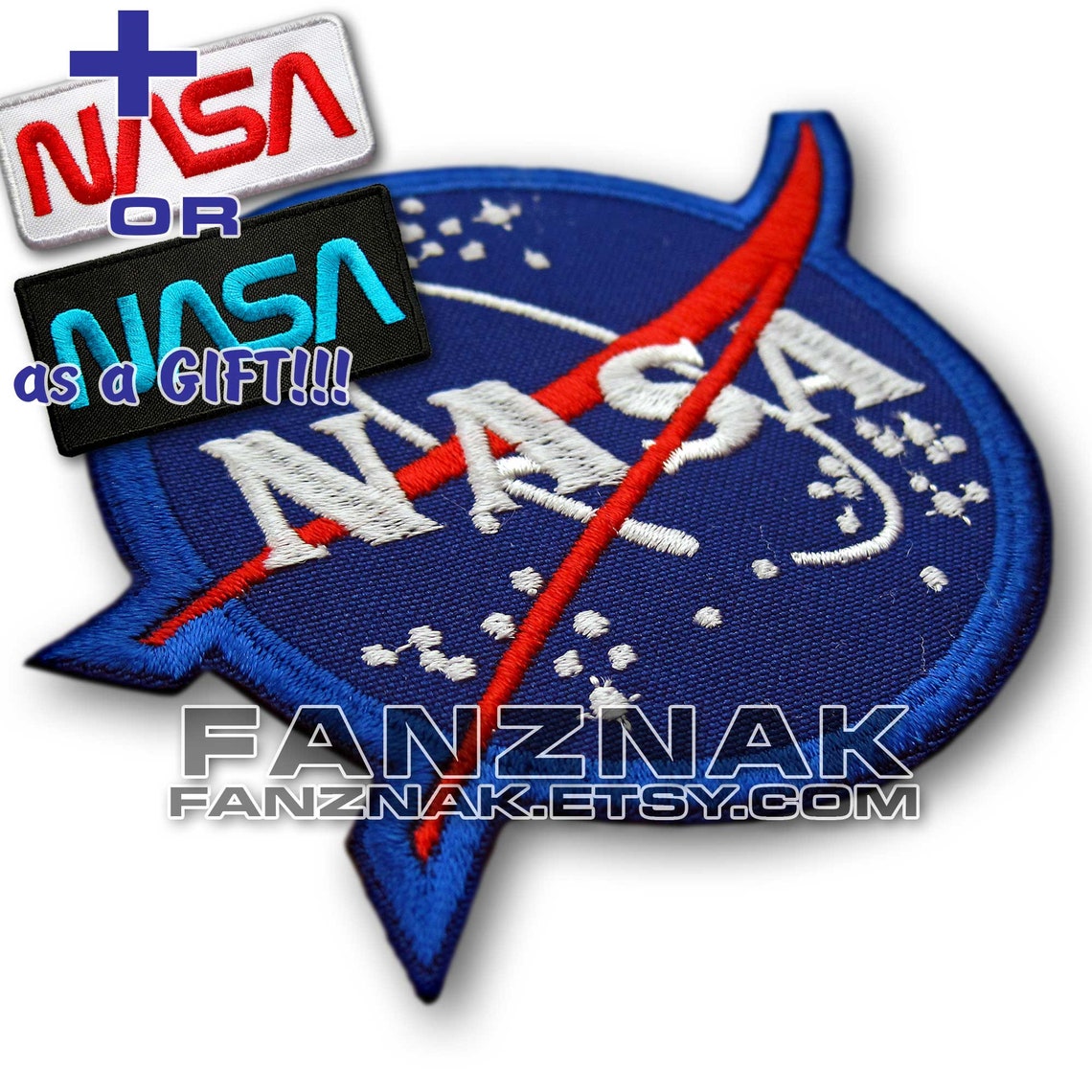 NASA Insignia Meatball Emblem Logo Embroidered Patch GIFT - Etsy