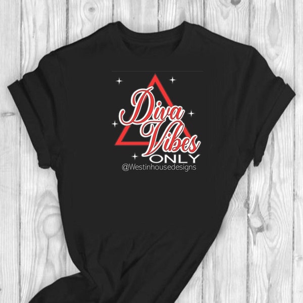 Diva Tshirt - Etsy