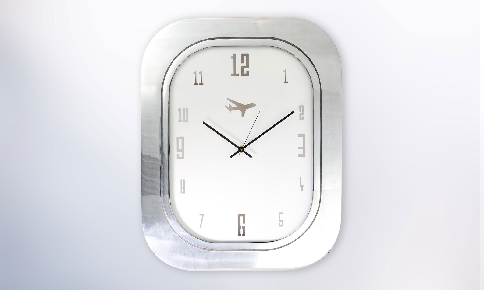 Airplane Art Boeing 747 Window Clock - White - Etsy