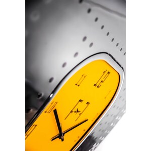 Airplane Art Boeing 747 Fuselage Clock - Yellow - Etsy
