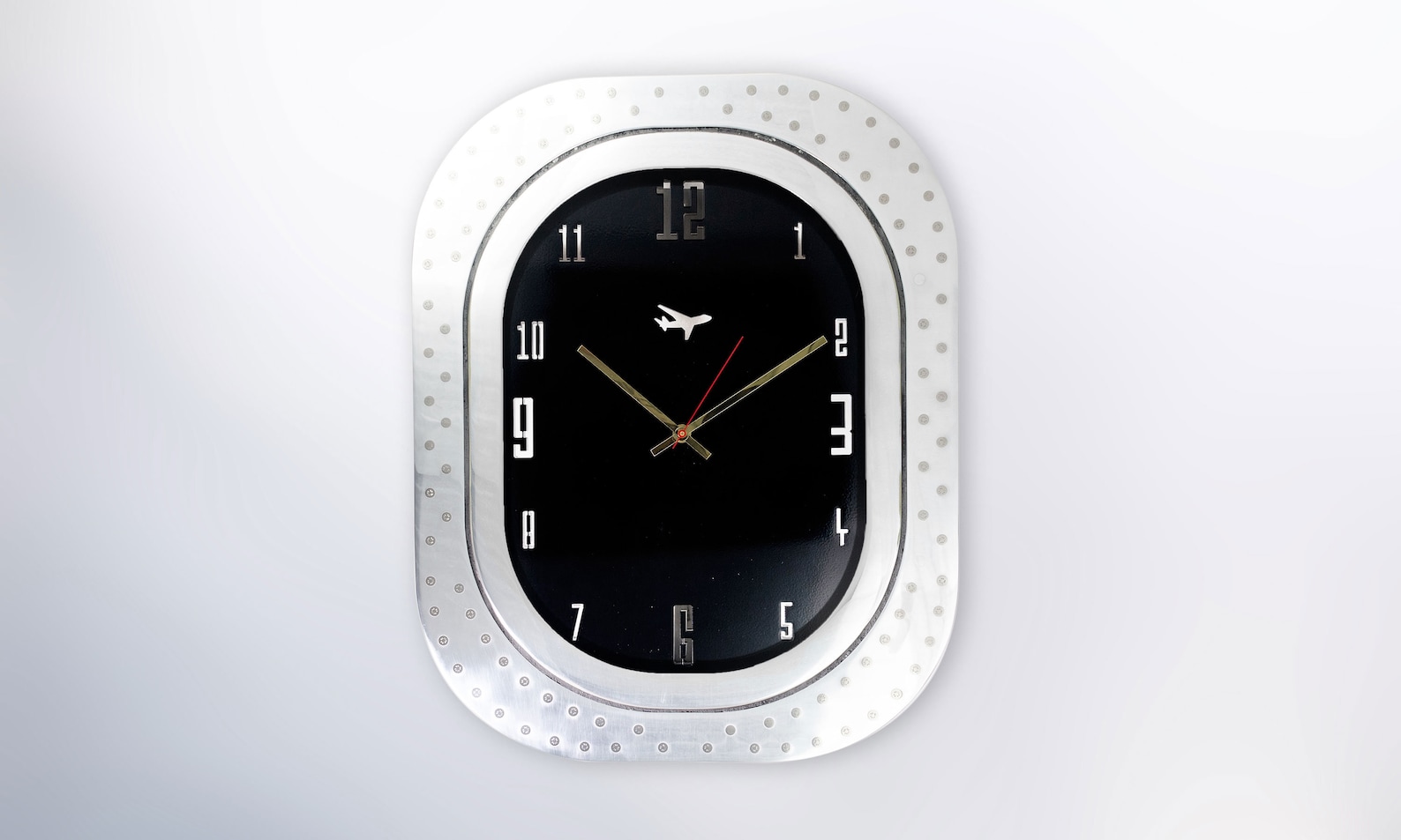 Airplane Art Airbus A320 Window Clock - Black - Etsy