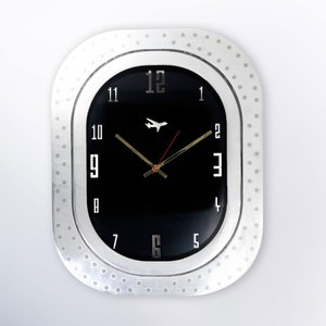 Airplane Art Airbus A320 Window Clock - Black - Etsy