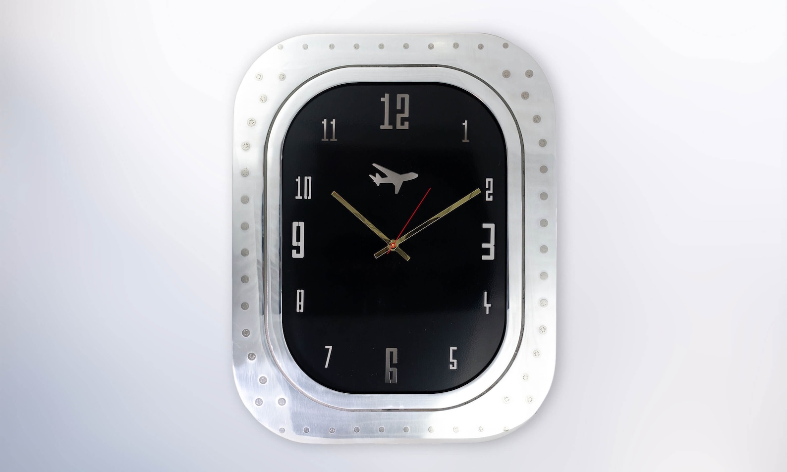 Airplane Art Boeing 747 Window Clock - Black - Etsy