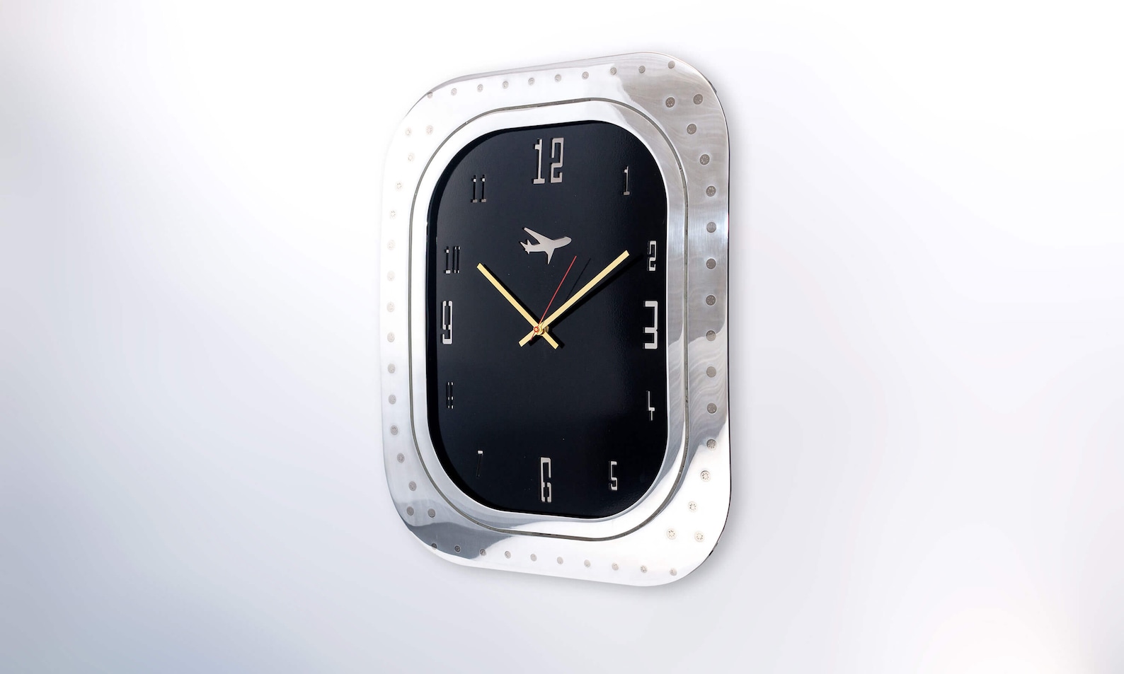 Airplane Art Boeing 747 Window Clock - Black - Etsy