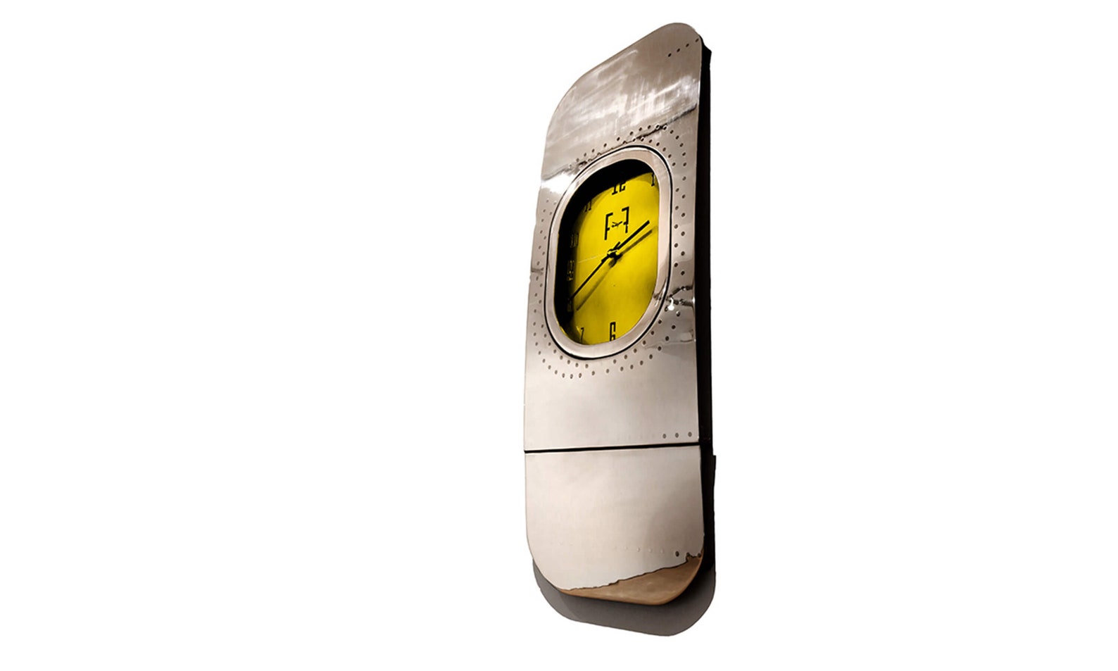 Airplane Art Airbus A320 Fuselage Clock - Yellow - Etsy